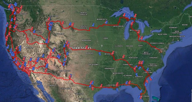 Final Map / Some Stats – Flight of 5